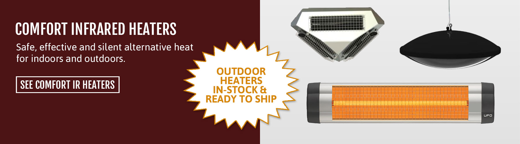 Industrial Infrared Heaters for IR Heat - WECO International